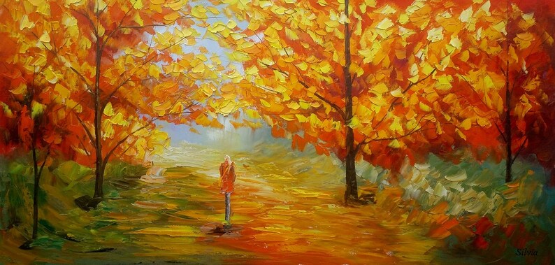 Abstract Painting Landscape Painting Original Wall Art | Etsy