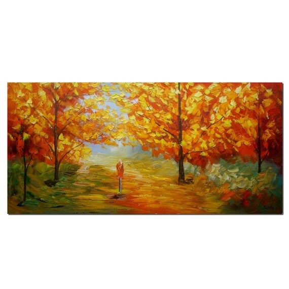 Abstract Painting Landscape Painting Original Wall Art | Etsy