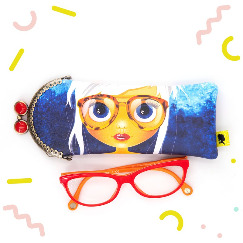 Cute Glasses Case - Etsy