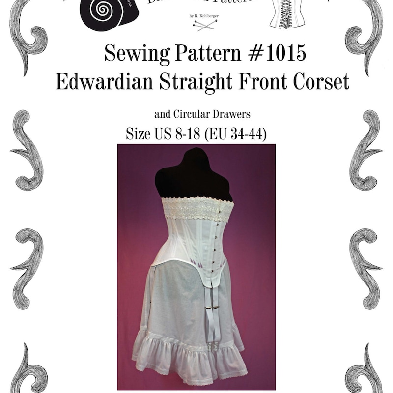 Edwardian Corset Pattern - Etsy