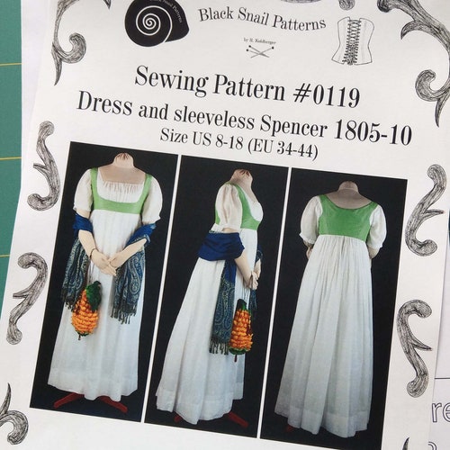 TVE41 1903 Edwardian Era Plain Blouse Sewing Pattern by - Etsy