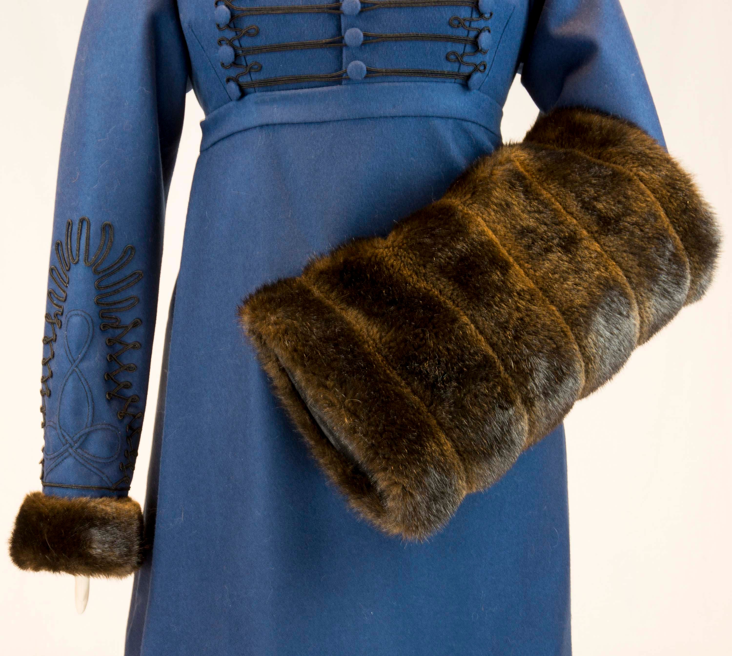 Empire Spencer or Redingote About 1815 With Hat and Muff - Etsy Canada