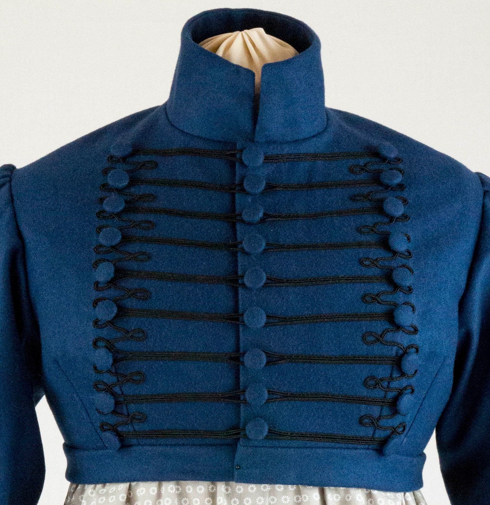 Empire Spencer or Redingote About 1815 With Hat and Muff Sewing Pattern ...