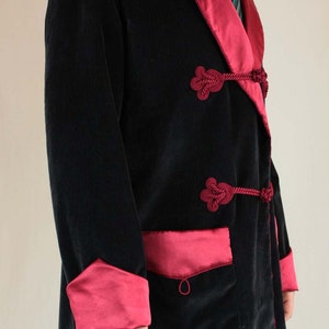 Mens Smoking Jacket and Fez About 1900 Sewing Pattern #1215 Size US 34 ...