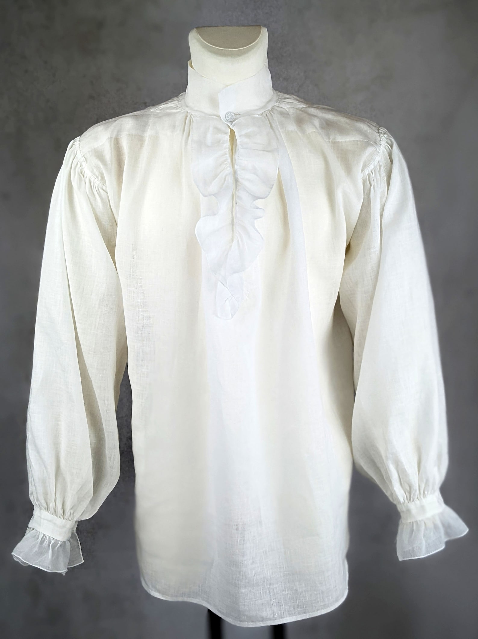 Georgian Empire Regency Mens Shirt Sewing Pattern 0521 Size - Etsy