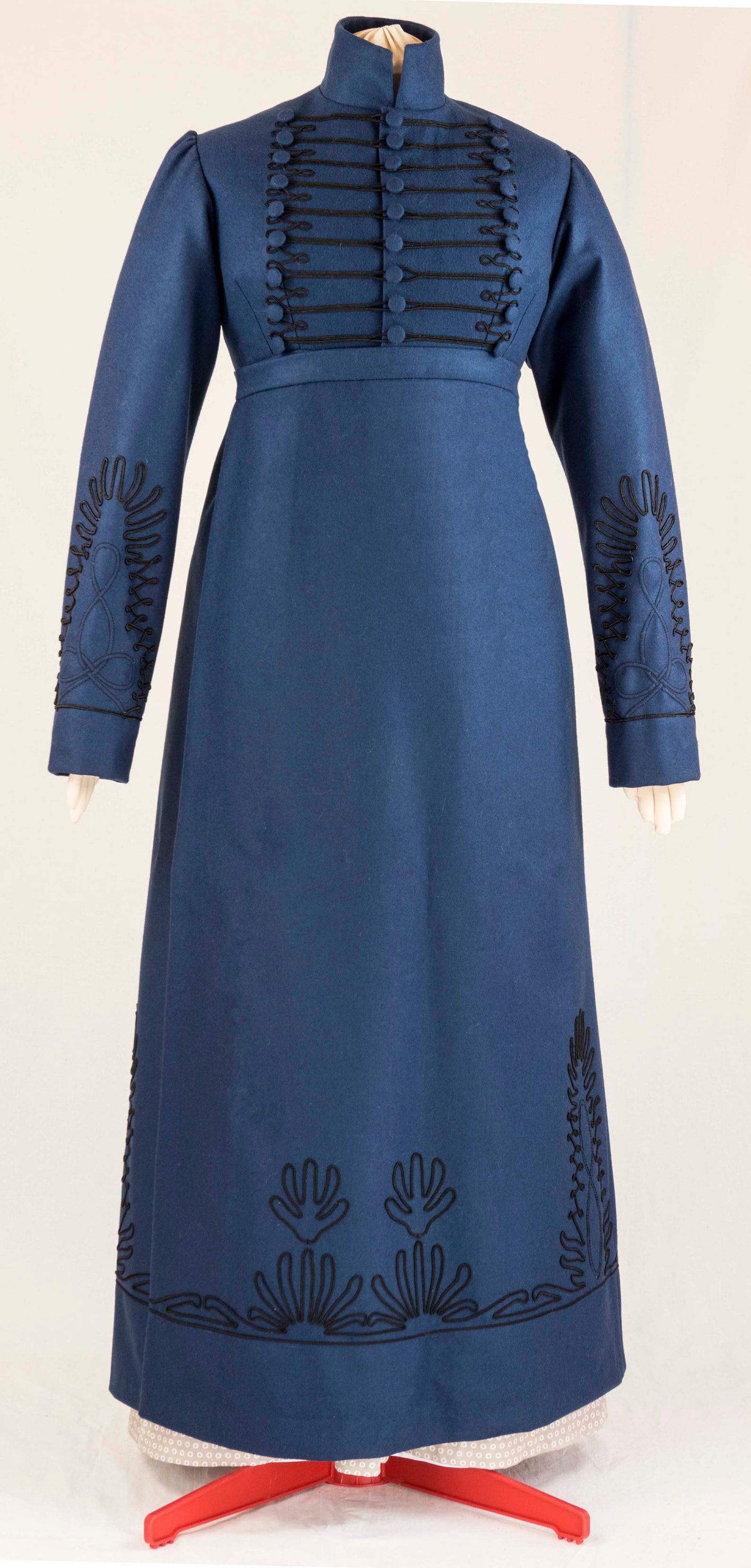 Empire Spencer or Redingote About 1815 With Hat and Muff Sewing Pattern ...