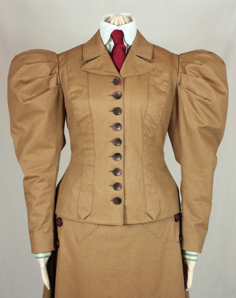 Edwardian Jacket 1895 Sewing Pattern #0715 Size US 8-30 (EU 34-56) PDF ...