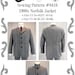Mens Victorian Edwardian Norfolk Jacket Sewing Pattern #0416 Size US 34 ...
