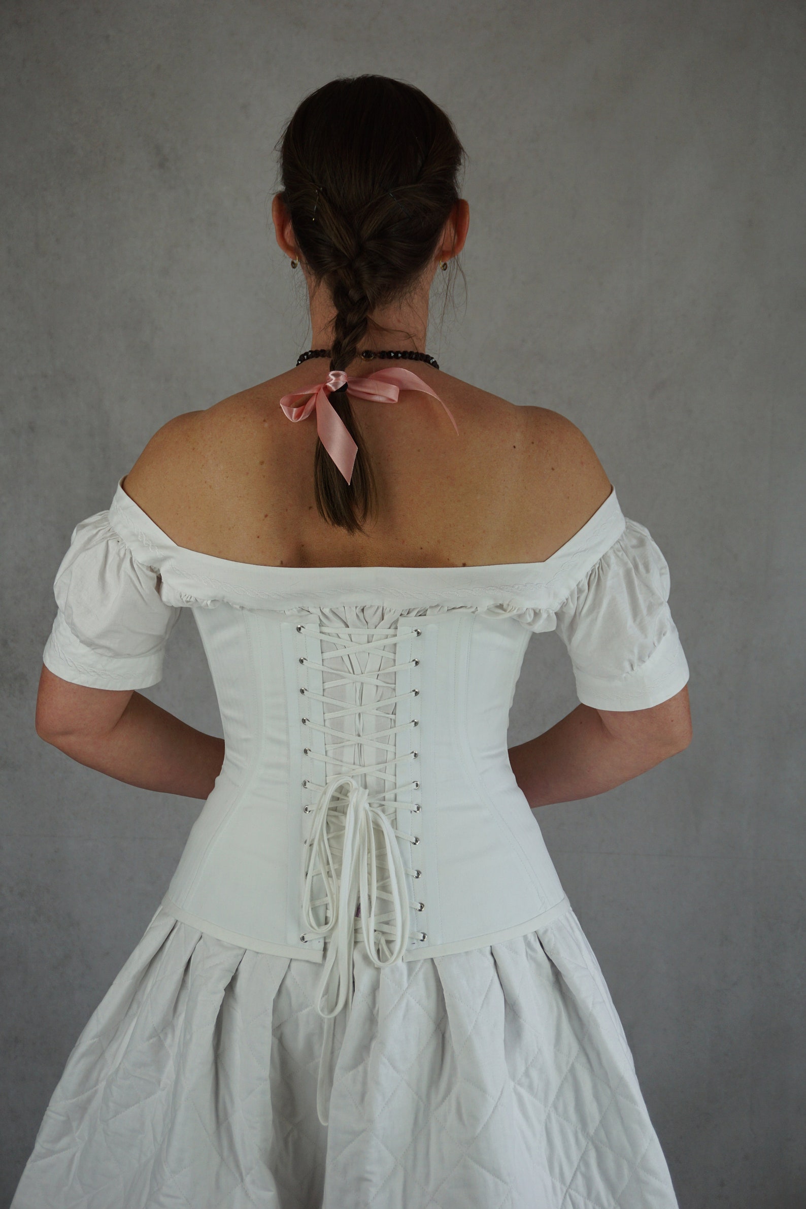 1840s to 60s Underwear, Late Romantic, Early Victorian, Corset, Chemise ...