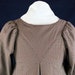 Empire / Regency Dress With Front Clousure, Apron, Cap and Fichu About ...