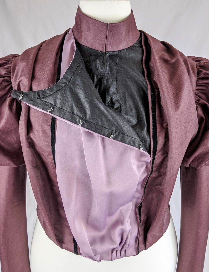 Late Victorian Day Bodice or Blouse Around 1890 Sewing Pattern - Etsy UK