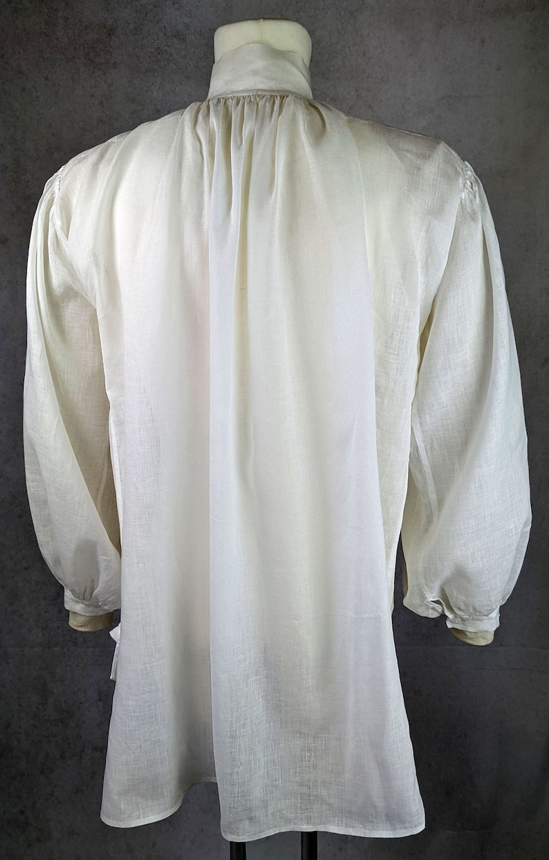 Georgian Empire Regency Mens Shirt Sewing Pattern 0521 Size - Etsy