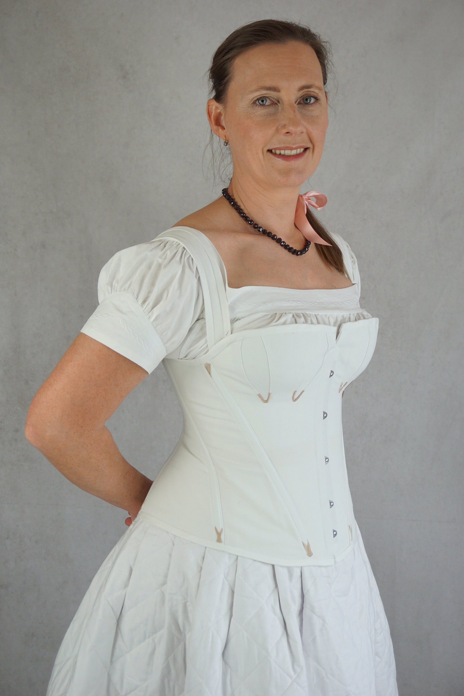 1840s to 60s Underwear, Late Romantic, Early Victorian, Corset, Chemise ...