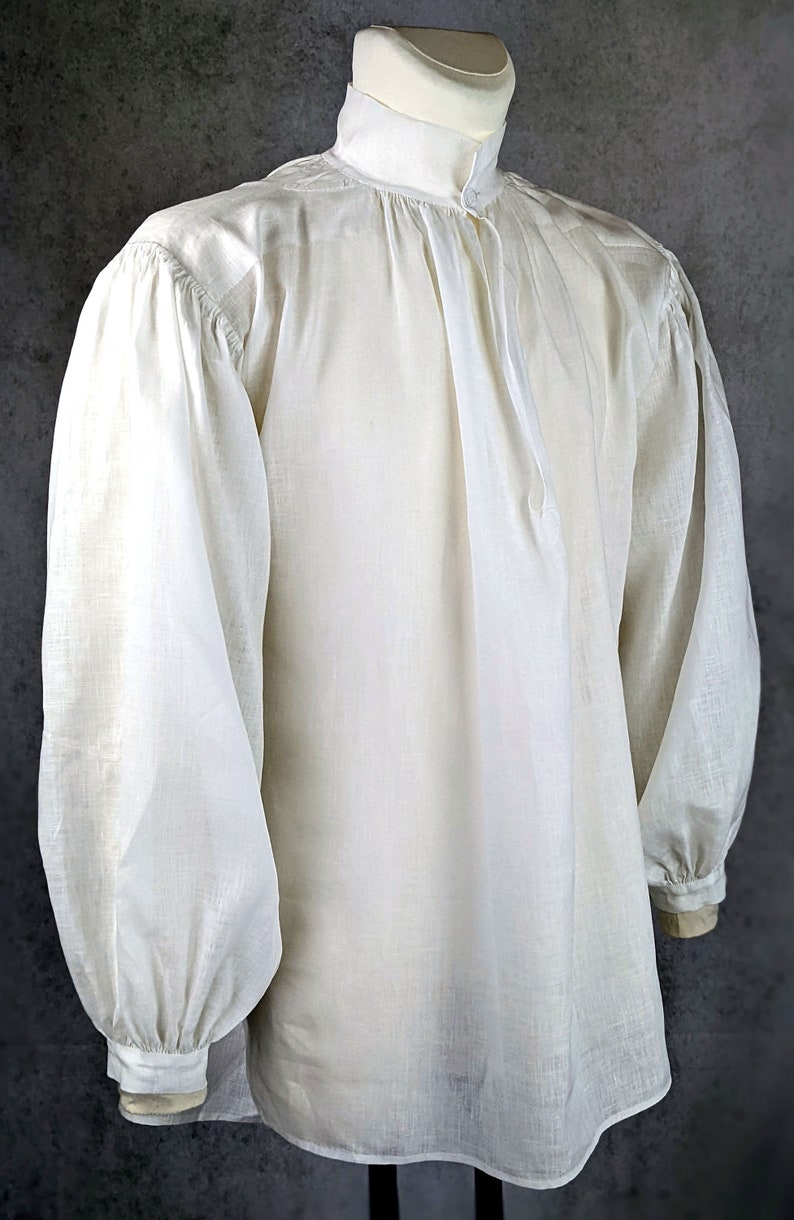 Georgian Empire Regency Mens Shirt Sewing Pattern 0521 Size - Etsy