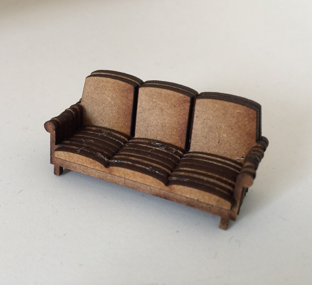 1:48 Three Seater Traditional Settee/sofa Kit. - Etsy