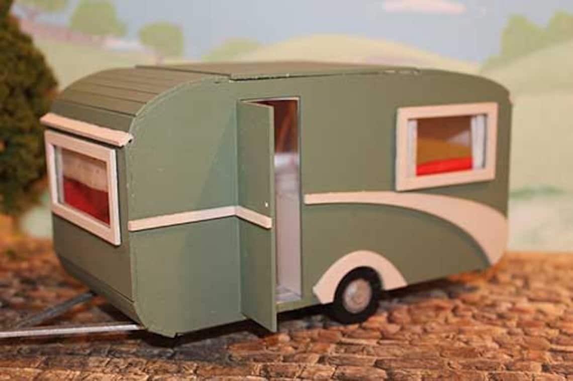 1:24 Old Retro Caravan Kit Designed for Collectors. - Etsy