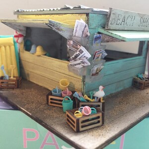 1:48 Beach Shop Kit to Make Yourself. - Etsy