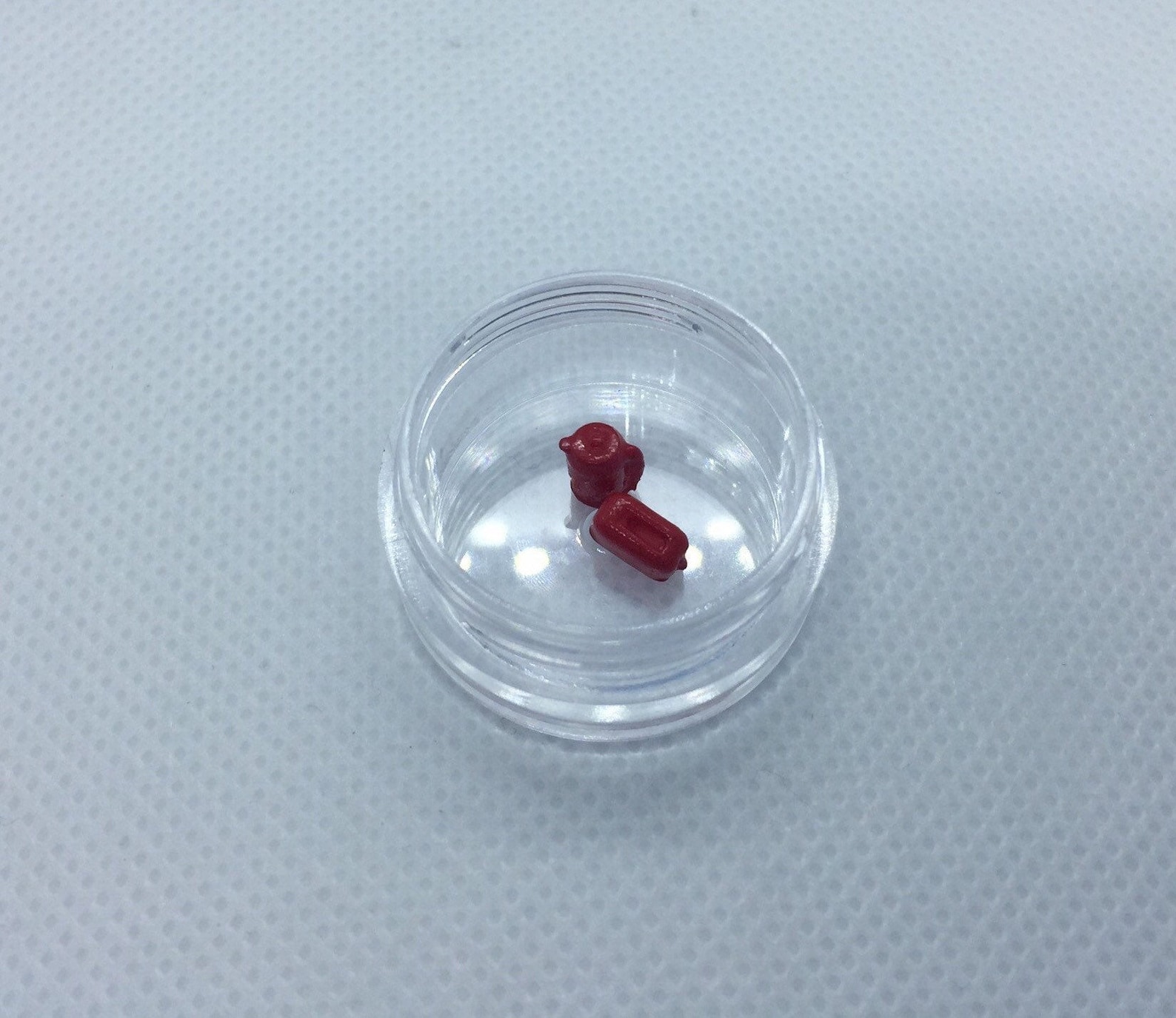 1:48 Red Kettle and Toaster Set. Completed Item for | Etsy