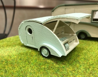 1:48 Retro Miniature Caravan Kit Designed for Collectors. | Etsy