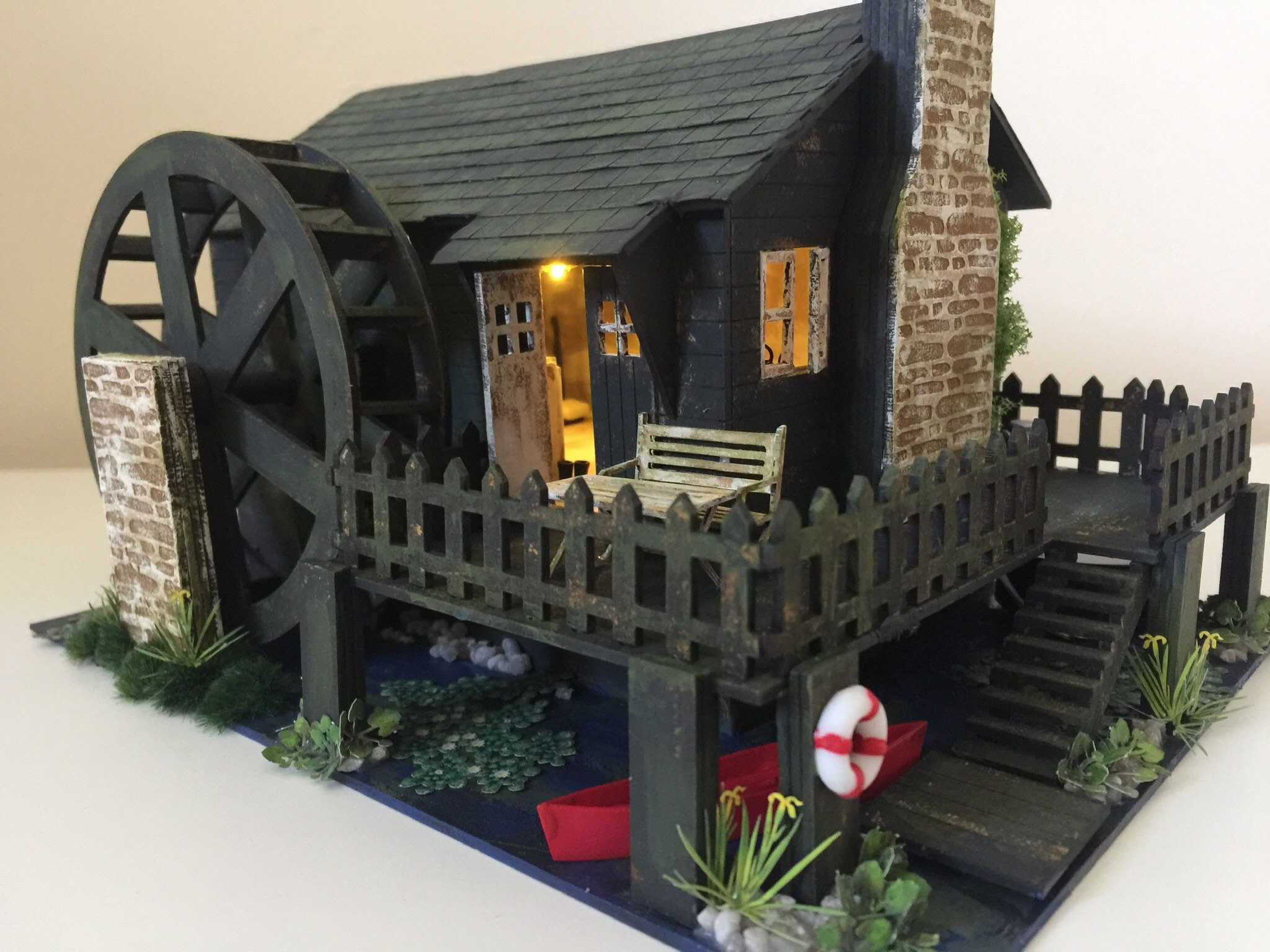 1:48 Watermill Kit. Create Yourself Designed for Collectors. - Etsy UK