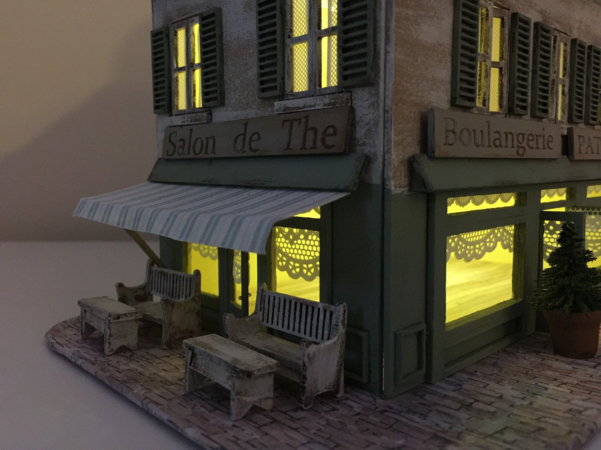 1:48 Corner Shop Kit for Collectors to Make Themselves. - Etsy