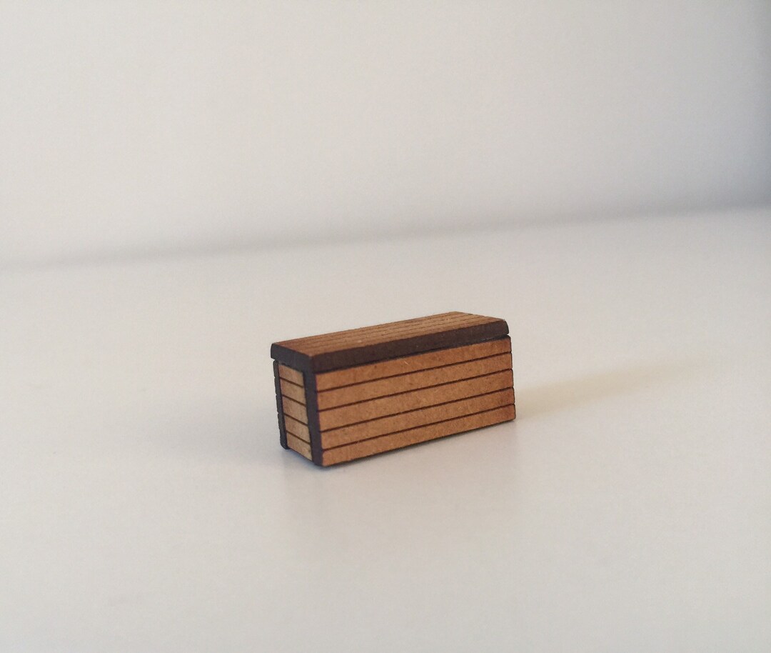 1:48 Beach Hut Low Storage Box Kit to Make Your Own. - Etsy