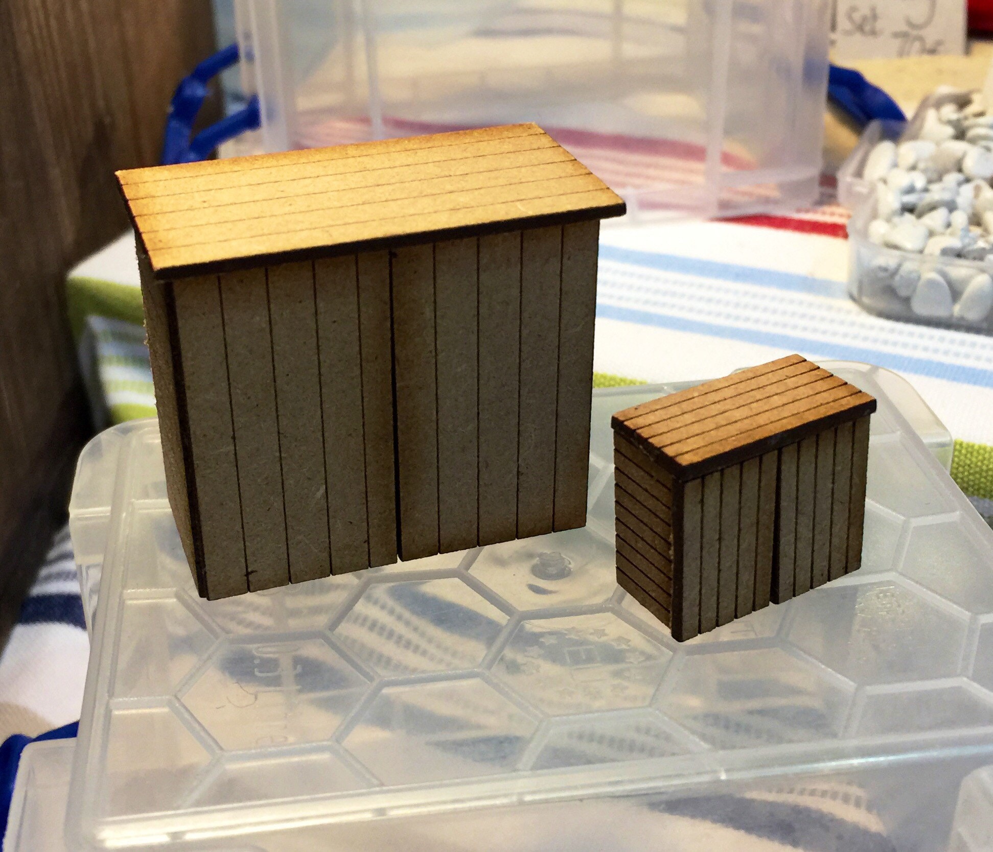 1:24 Beach Hut Cupboard Kit to Make Your Own. - Etsy UK