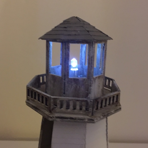Solar Lighthouse - Etsy