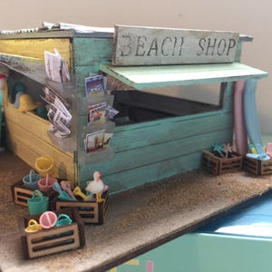 1:48 Beach Shop Kit to Make Yourself. - Etsy