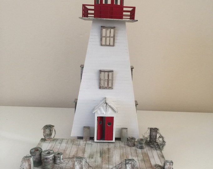 1:48 Square Lighthouse Kit. | Etsy