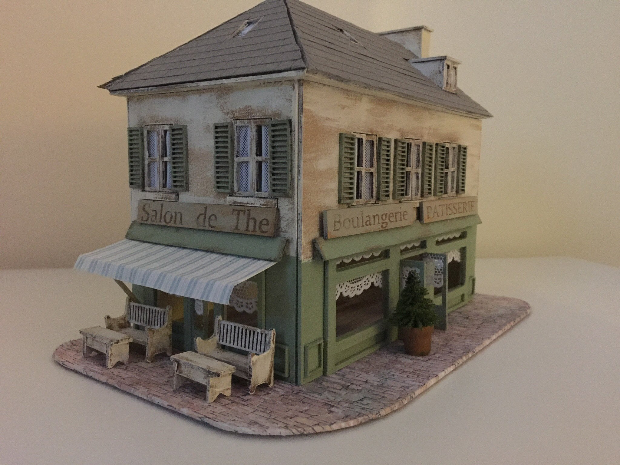 1:48 Corner Shop Kit for Collectors to Make Themselves. - Etsy