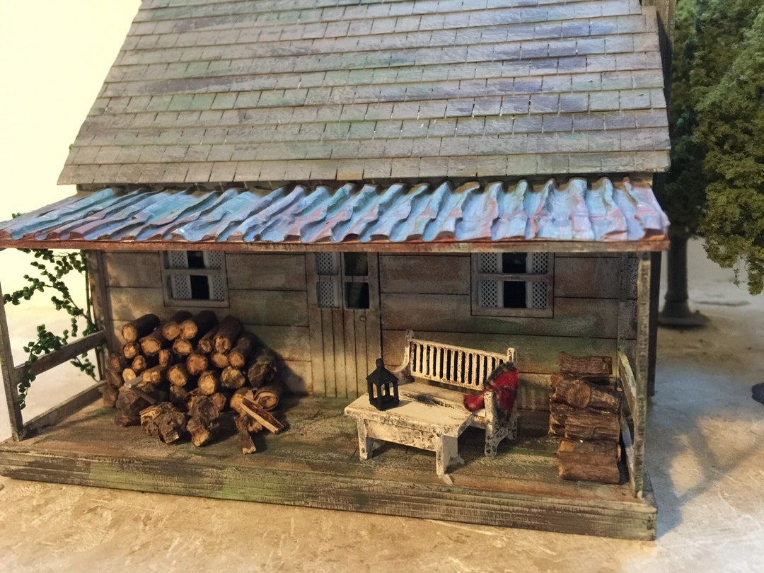 1:48 Woodcutters Cabin Kit - Etsy