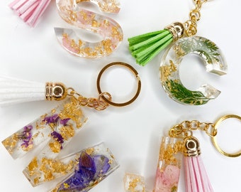 Flower Key Ring - Etsy