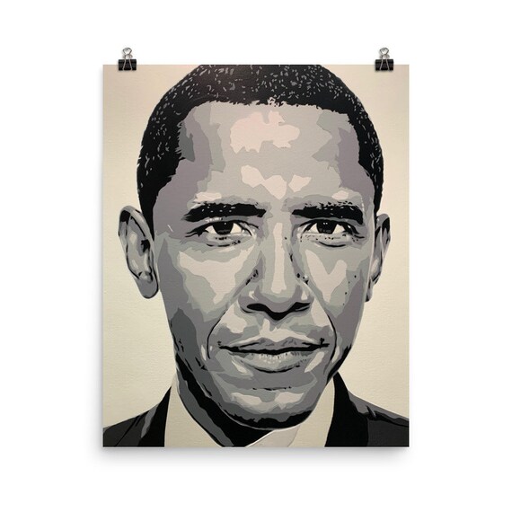 Barack Obama Poster Print - Etsy