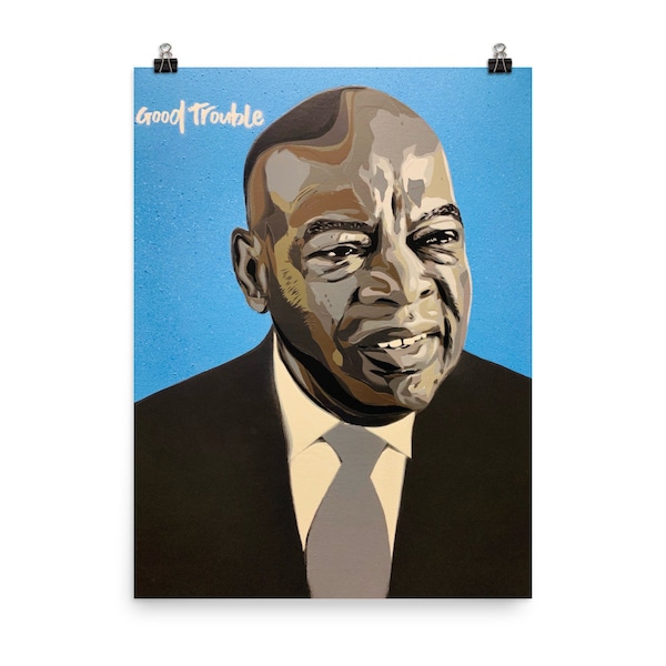 John Lewis Poster - Etsy