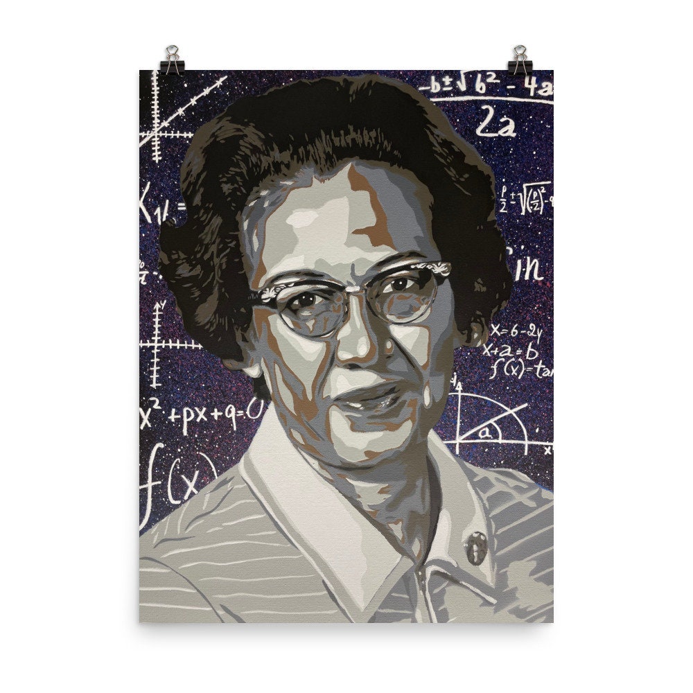 Katherine Johnson Poster Print - Etsy