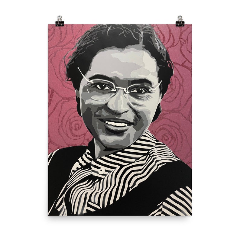 Rosa Parks Poster Print | Etsy