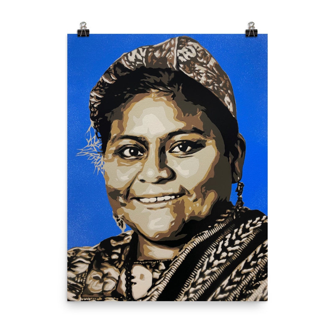 Rigoberta Menchú Poster Print - Etsy