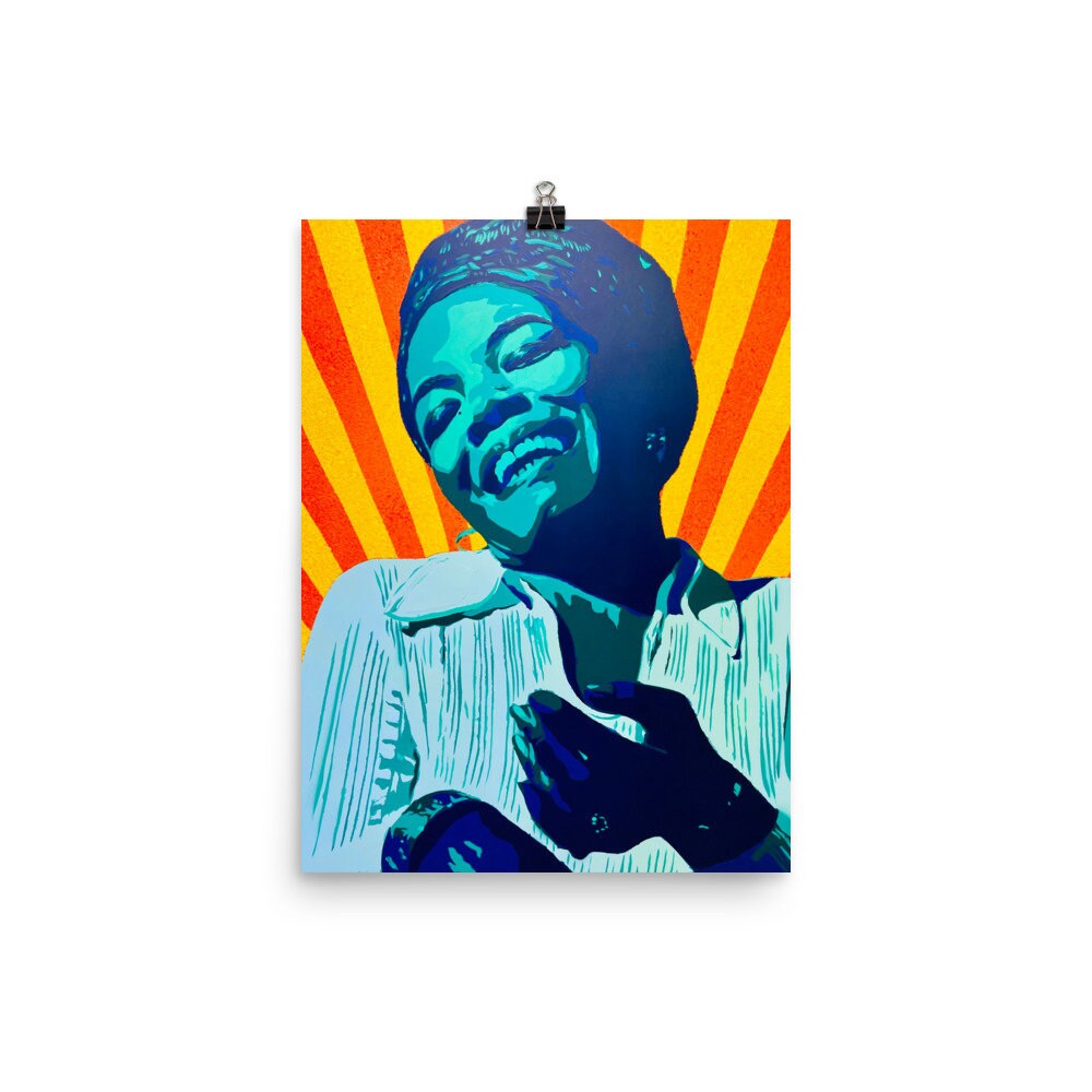 Maya Angelou Poster Print - Etsy