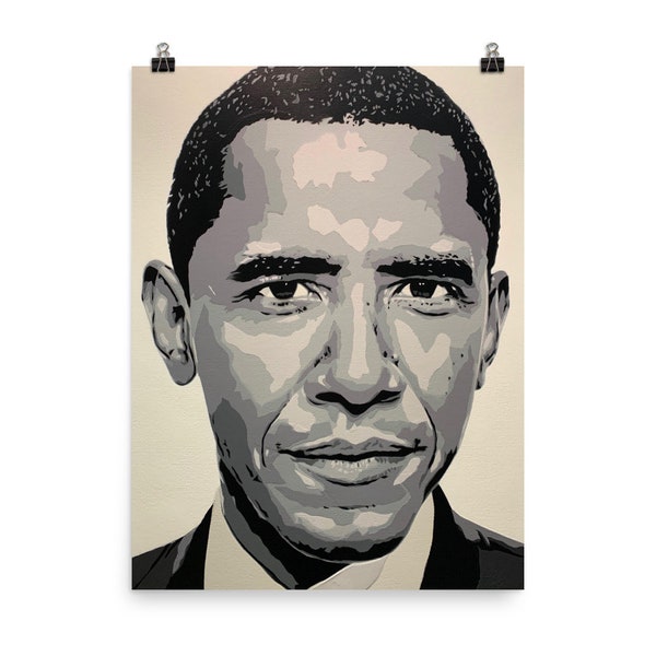 Barack Obama Poster - Etsy