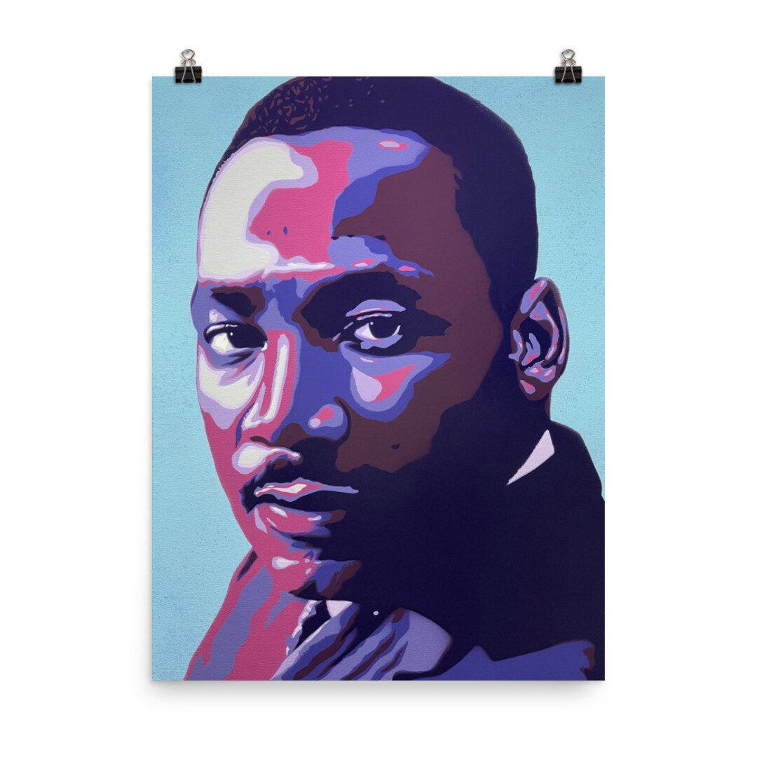 Martin Luther King Jr. Poster Print - Etsy