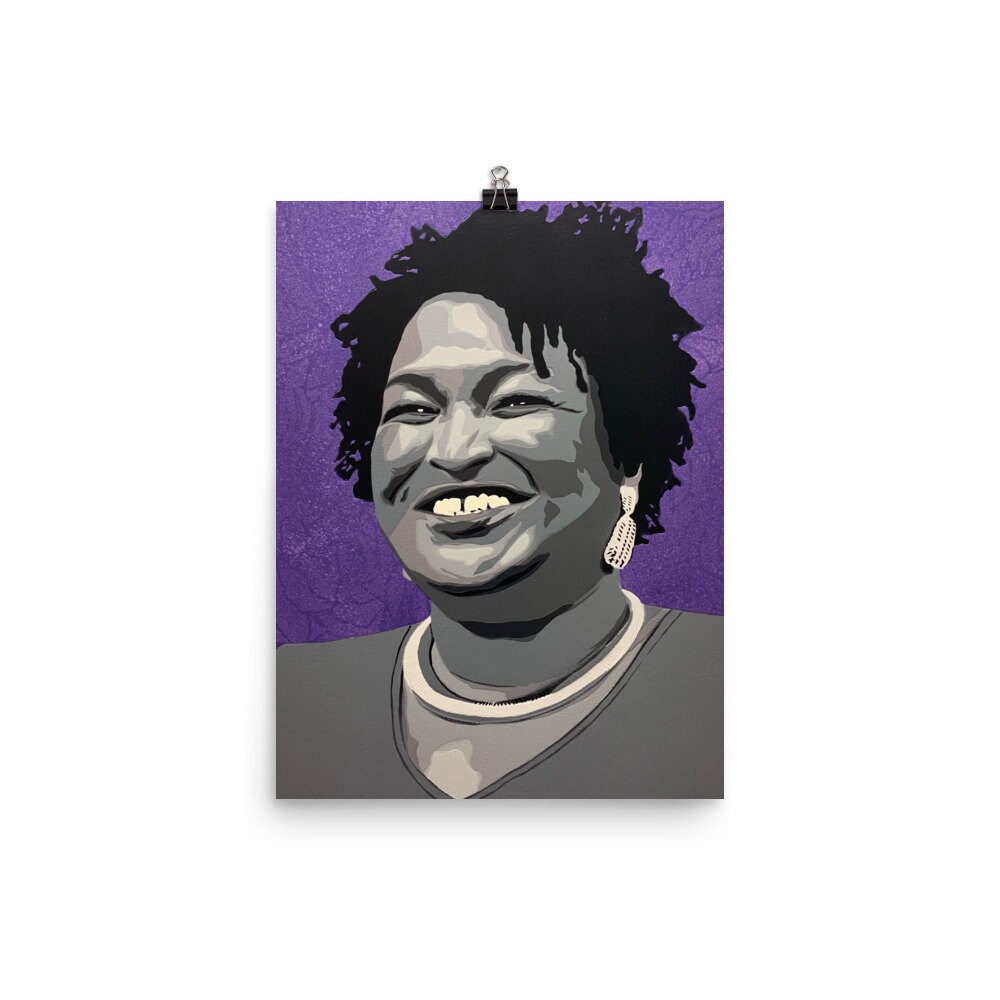Stacey Abrams Poster Print | Etsy