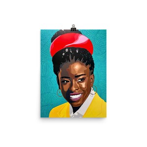 Amanda Gorman Poster Print - Etsy