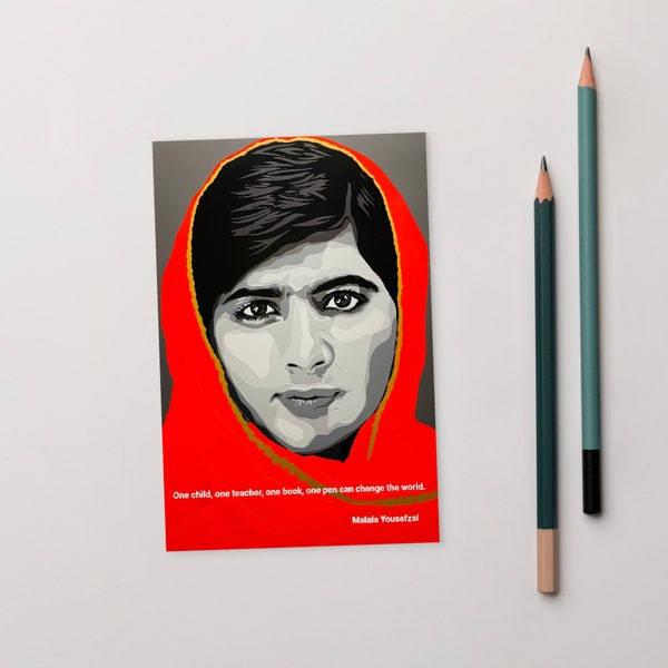 Malala Yousafzai - Etsy