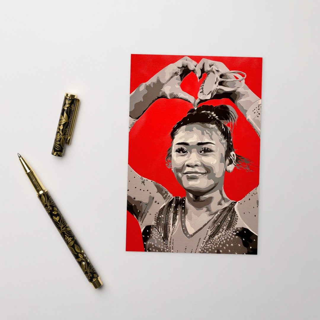 Sunisa Lee Postcard - Etsy