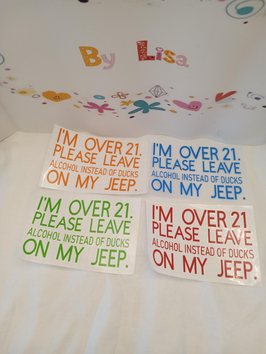 Jeep I'm Over 21 Please Leave Alcohol - Etsy