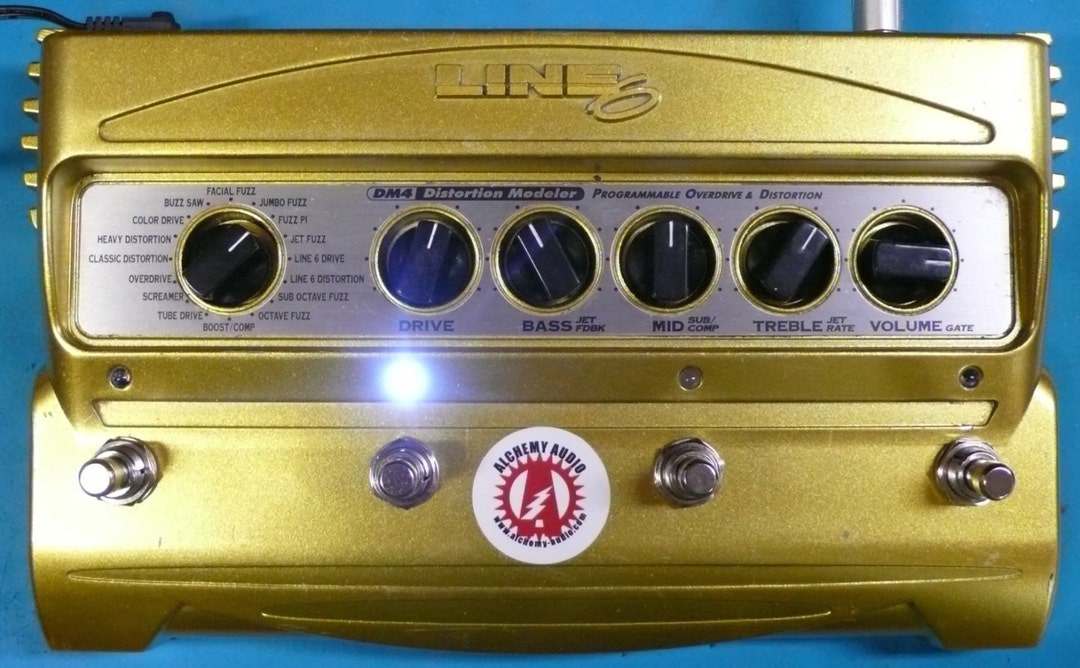 Upgrade Your Line 6 DM4 Distortion Modeler Footswitch Replacement ...