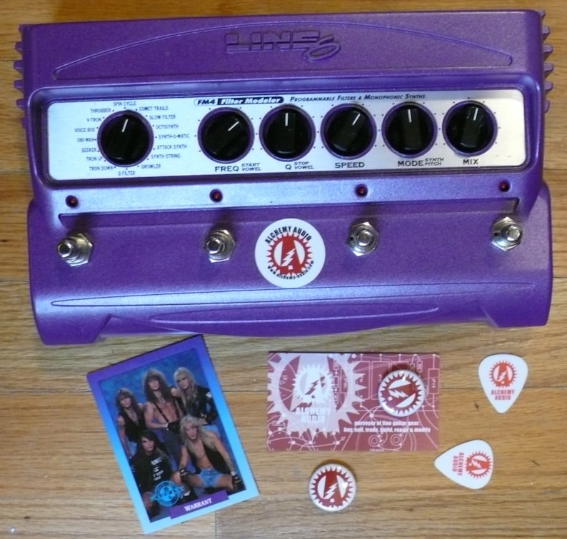 Upgrade Your Line 6 FM4 Filter Modeler Footswitch Replacement Alchemy ...