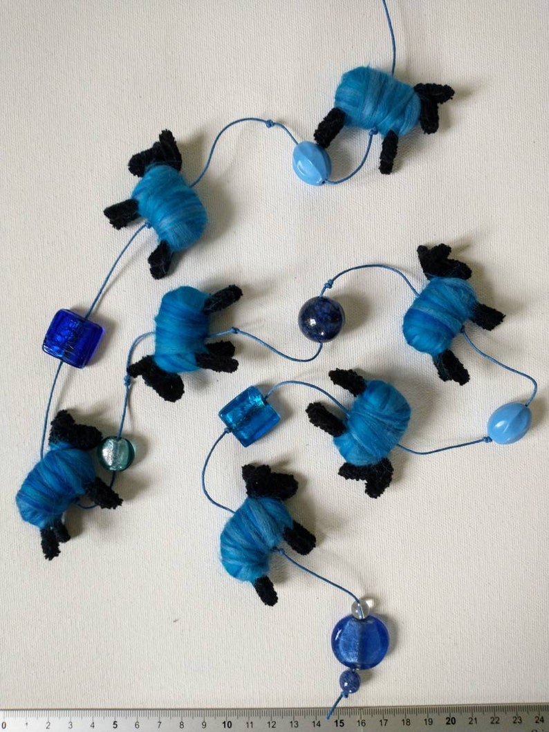 Sheep String Hand Made From British Fleece. A Long Vertically | Etsy