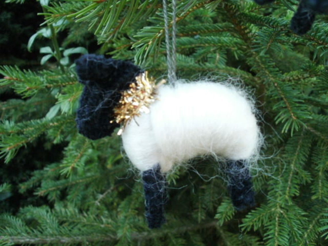 Christmas Tree Sheep Family - Etsy